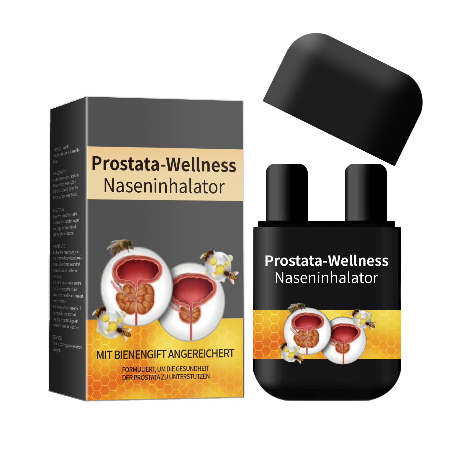 Men's Prostate Health Nasal Inhaler – OEM & Private Label – HaiyiBeauty
