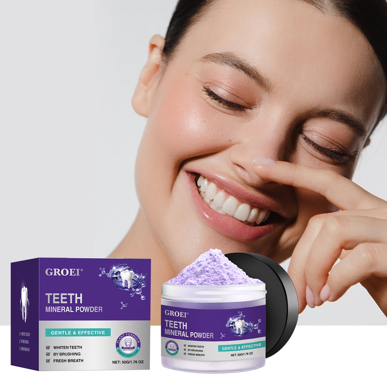 GROEI Mineral Tooth Powder – OEM & Private Label Available – HaiyiBeauty