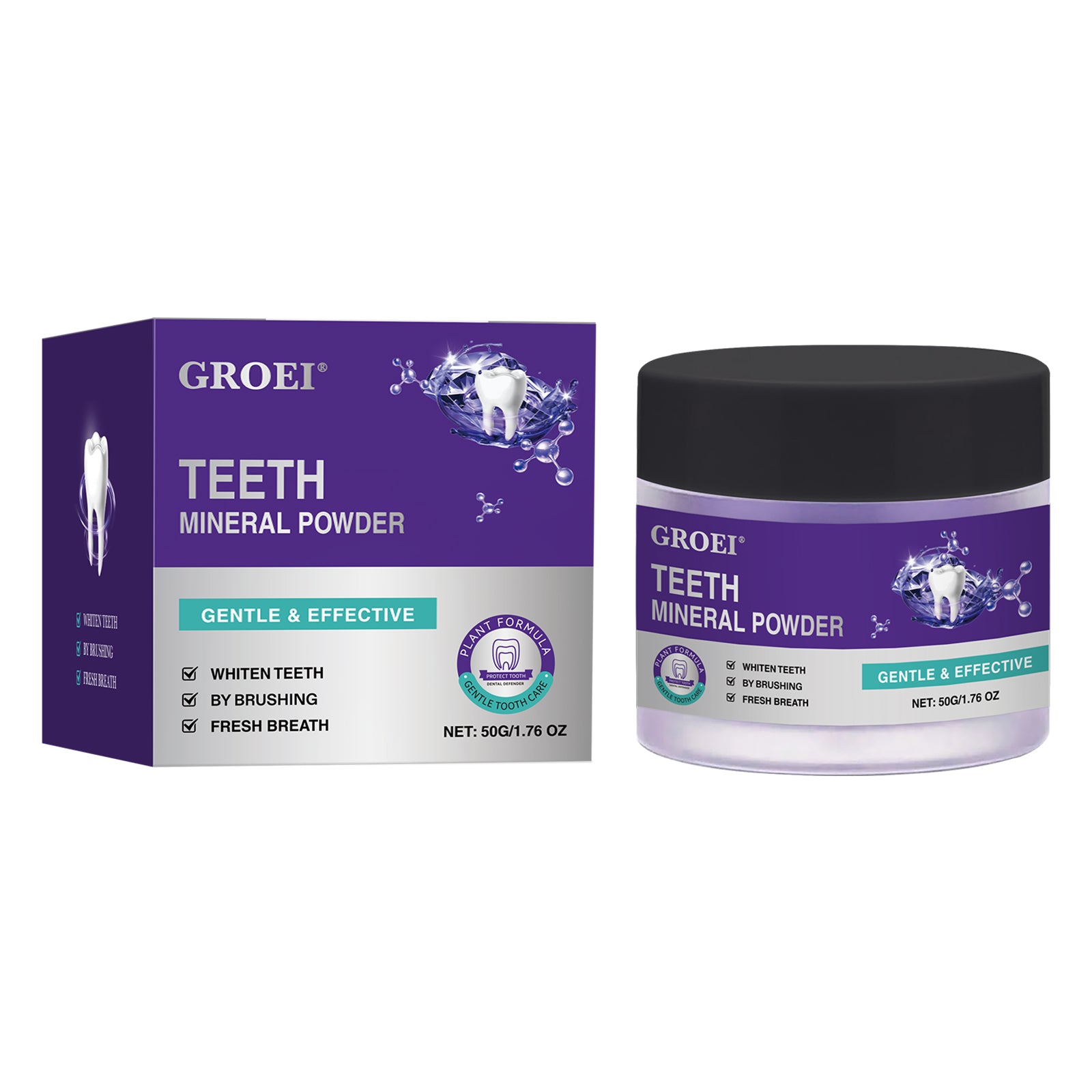 GROEI Mineral Tooth Powder – OEM & Private Label Available – HaiyiBeauty
