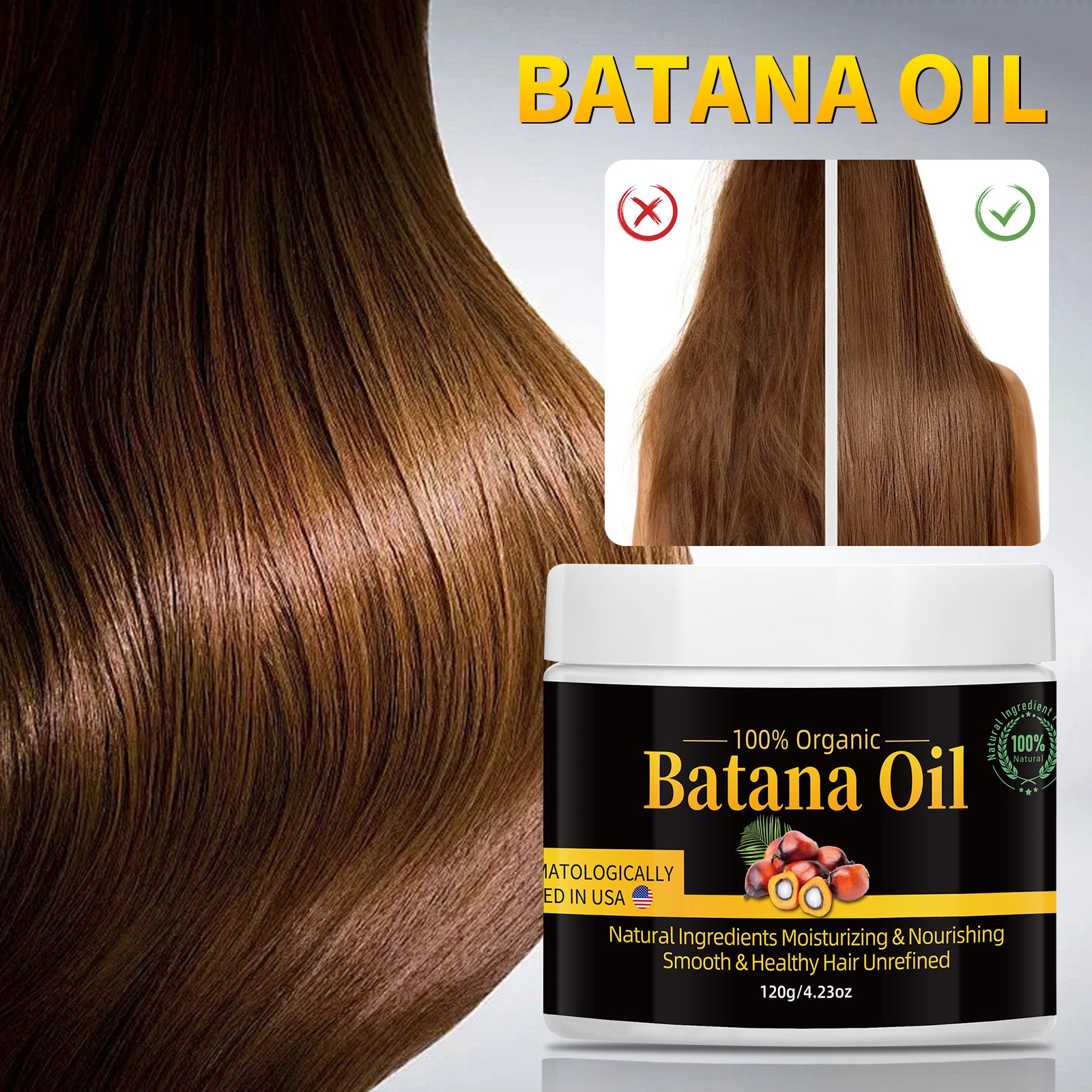 Batana Hair Oil – OEM & Private Label Available – HaiyiBeauty