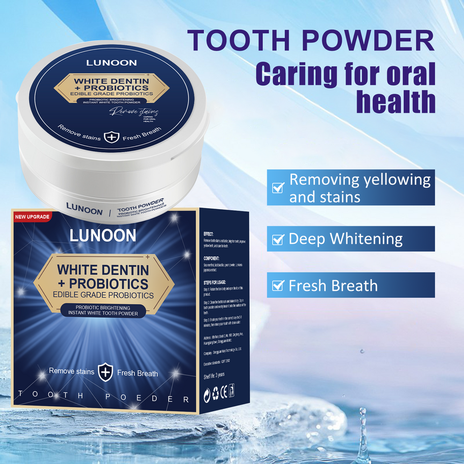 LUNOON Natural Tooth Powder | Fluoride-Free Formula – HaiyiBeauty