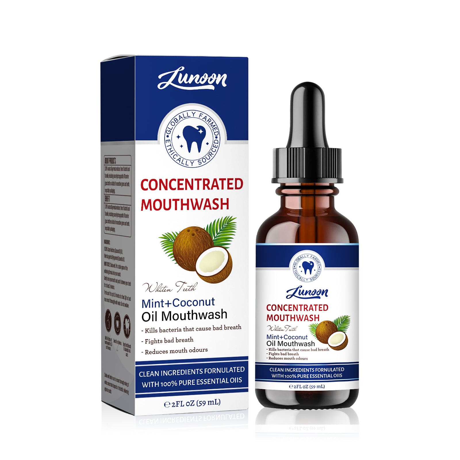 LUNOON Coconut Mouthwash – OEM & Private Label Supply – HaiyiBeauty