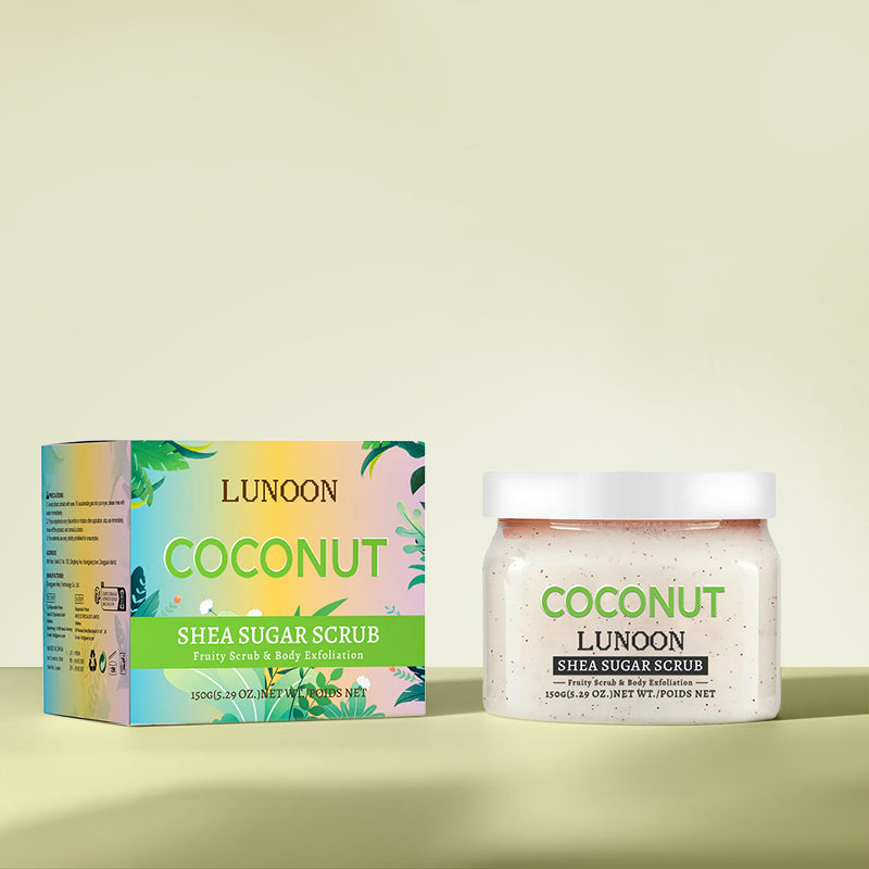 LUNOON Coconut Body Scrub – OEM & Private Label Available – HaiyiBeauty