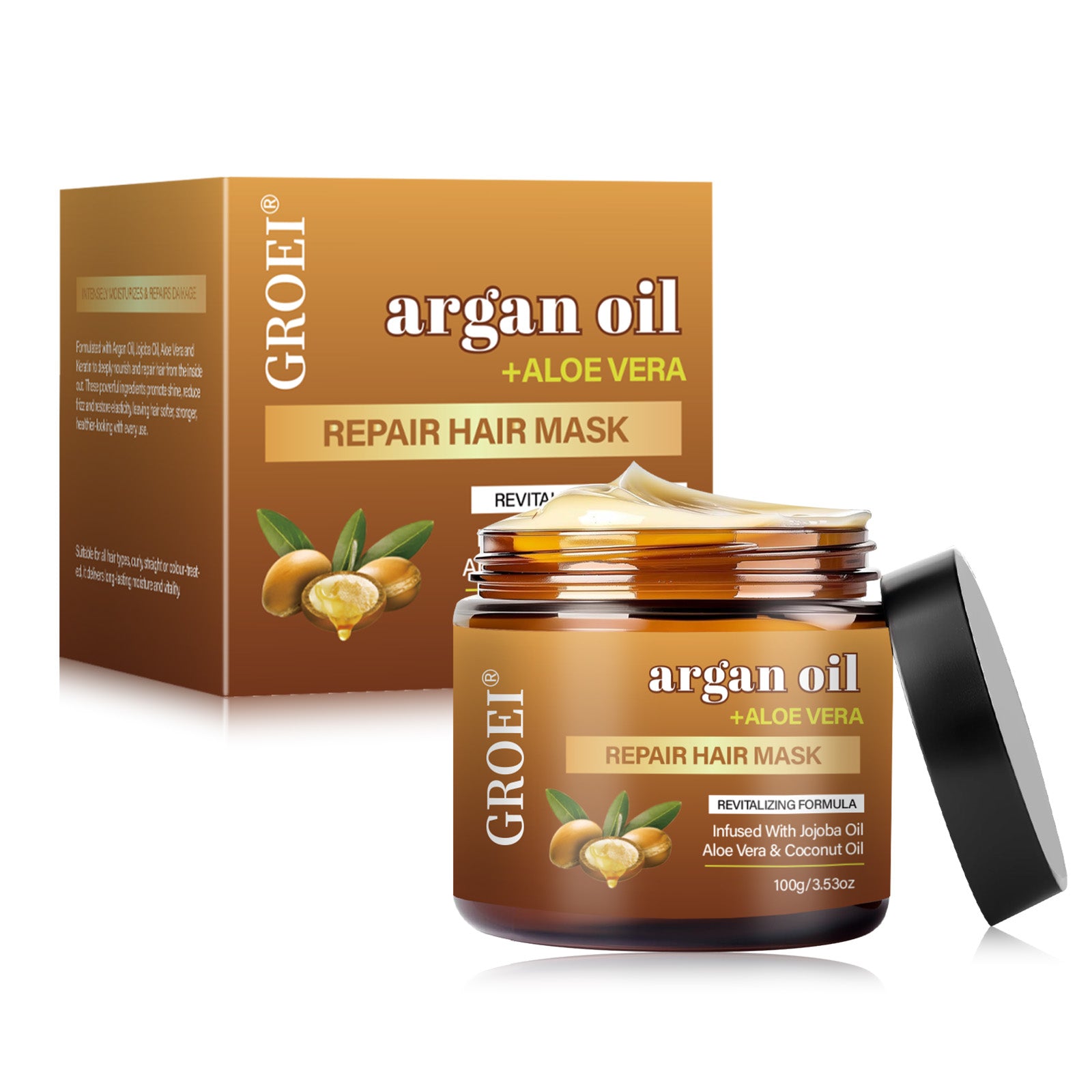 GROEI Hair Mask Conditioner – OEM & Private Label Available – HaiyiBeauty