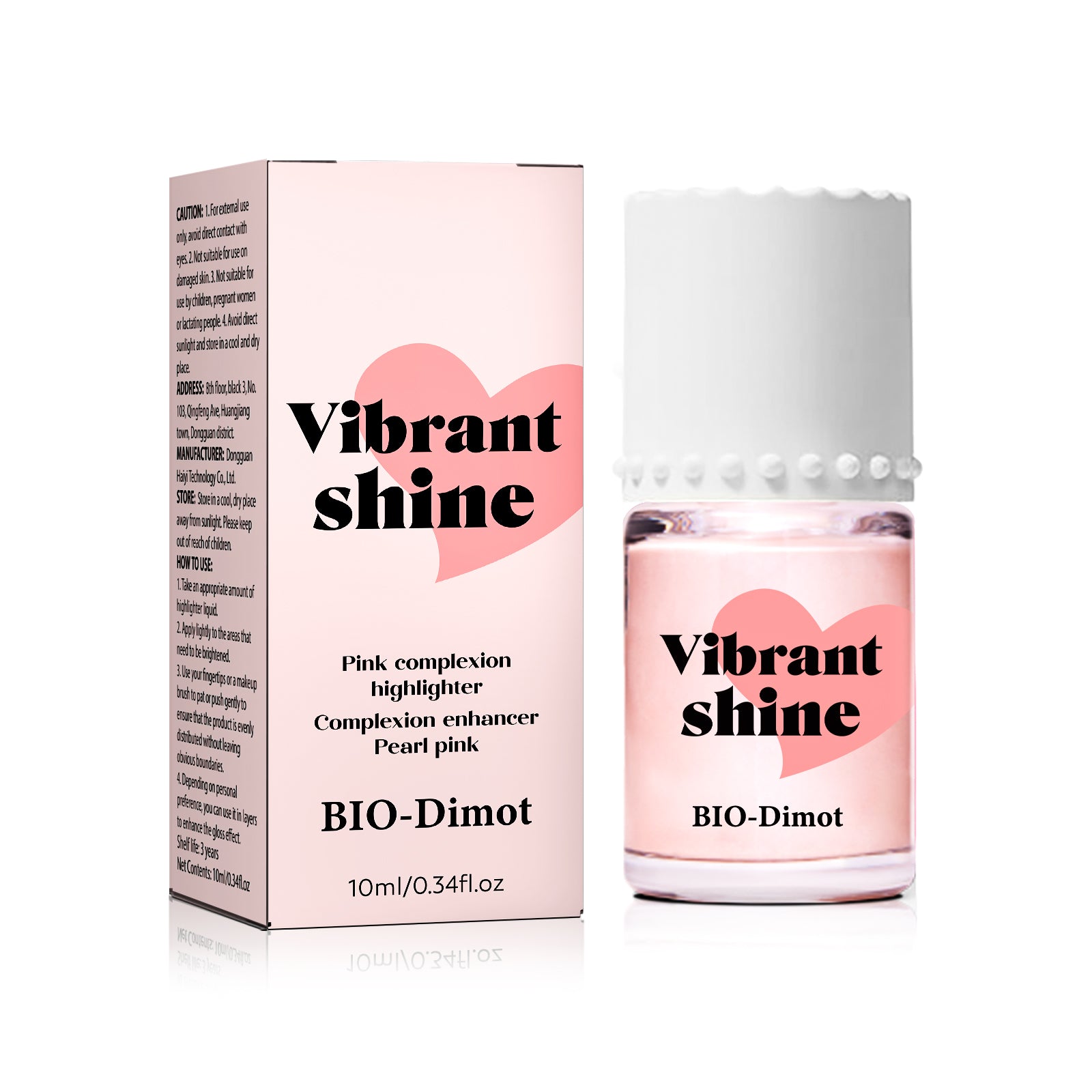 BIO-Dimot Pink Skin Highlighter – HaiyiBeauty